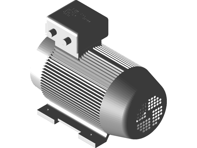 IEC frame 355 M/L | 3D CAD Model Library | GrabCAD