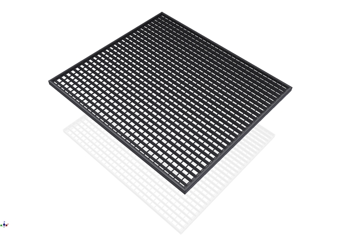 Lichtgitter grating - Autodesk Inventor, STEP / IGES - 3D CAD model ...