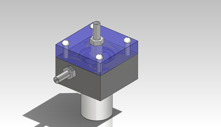 12v centrifugal water pump - STL, SOLIDWORKS - 3D CAD model - GrabCAD