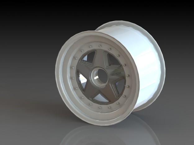 Compomotive 13 x 8 split rim wheel