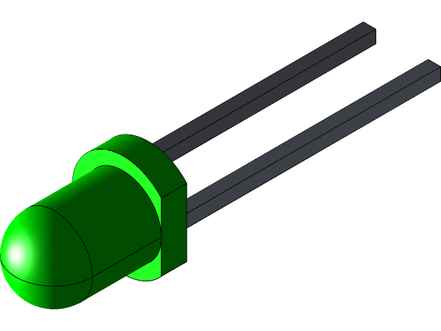 LED | 3D CAD Model Library | GrabCAD