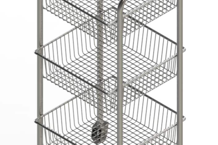 wire trolley - SOLIDWORKS - 3D CAD model - GrabCAD