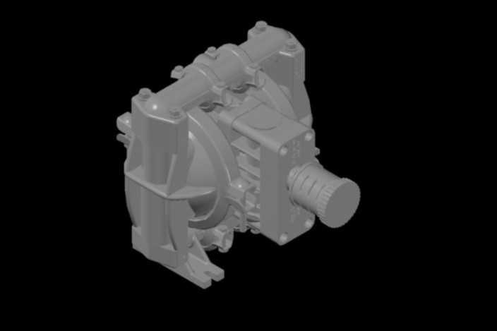 ½" Wilden P1 Plastic Pump