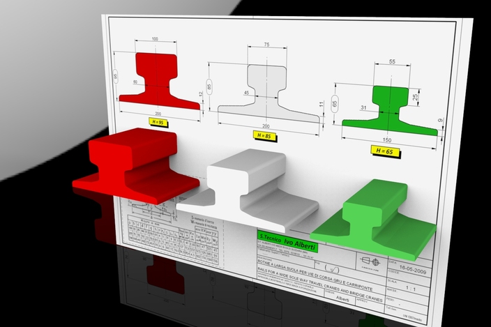 Burbach rail - KeyCreator, STL, STEP / IGES - 3D CAD model - GrabCAD