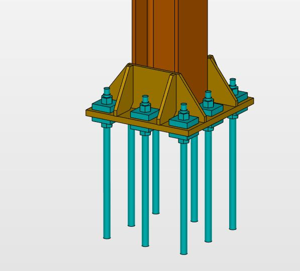 Steel Structure | 3D CAD Model Library | GrabCAD