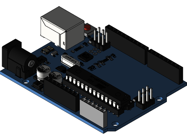 Arduino Uno Case | 3D CAD Model Library | GrabCAD