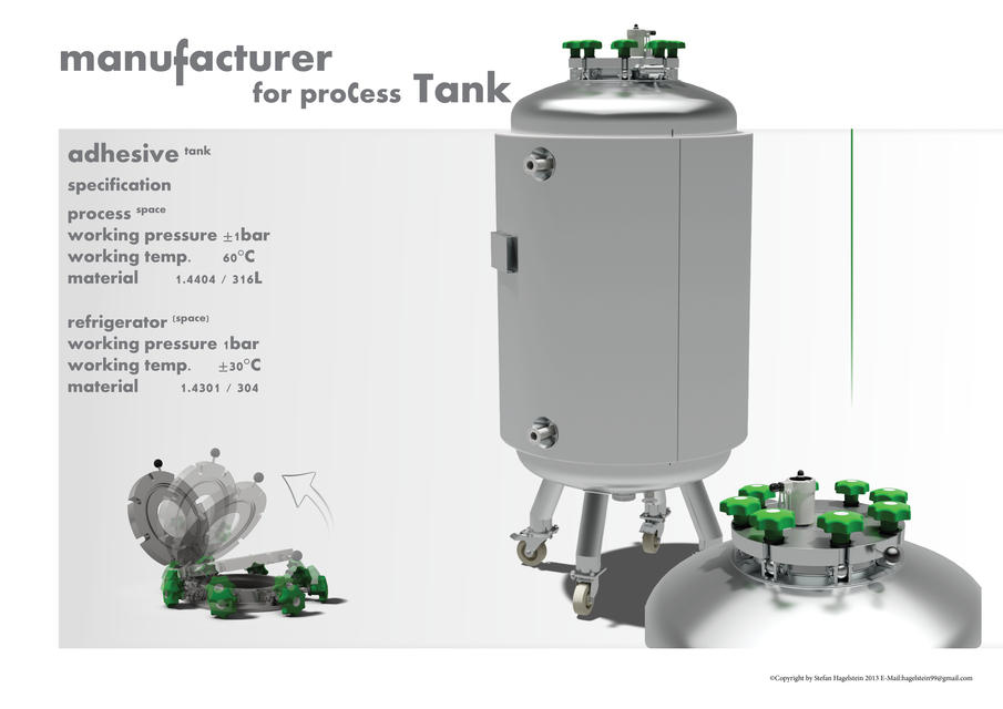 Process-Tank | 3D CAD Model Library | GrabCAD
