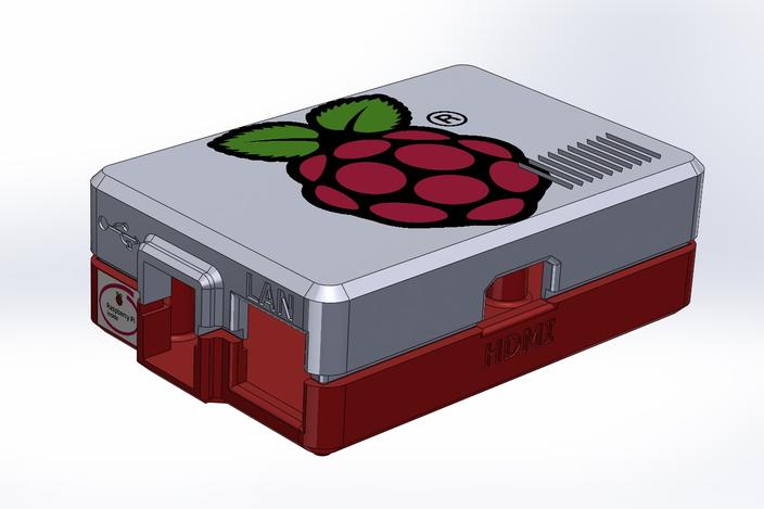 Raspberry Pi 2.0 Case - SOLIDWORKS - 3D CAD model - GrabCAD