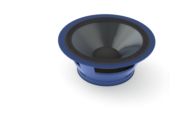 10" Speaker Aluminum Cone (Bass Guitar) - SOLIDWORKS - 3D CAD model ...