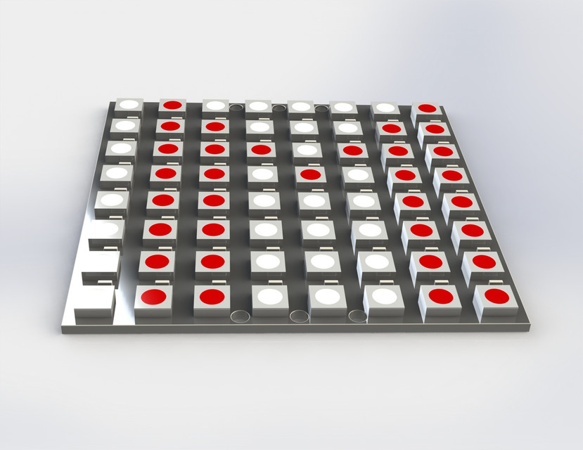 Neopixel Led Matrix | 3D CAD Model Library | GrabCAD