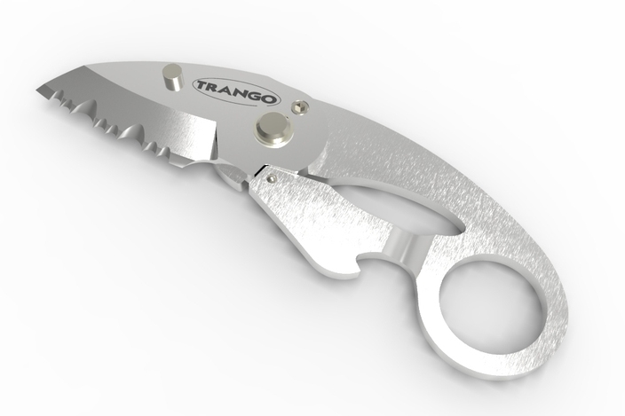Piranha Climber Knife - STEP / IGES - 3D CAD model - GrabCAD