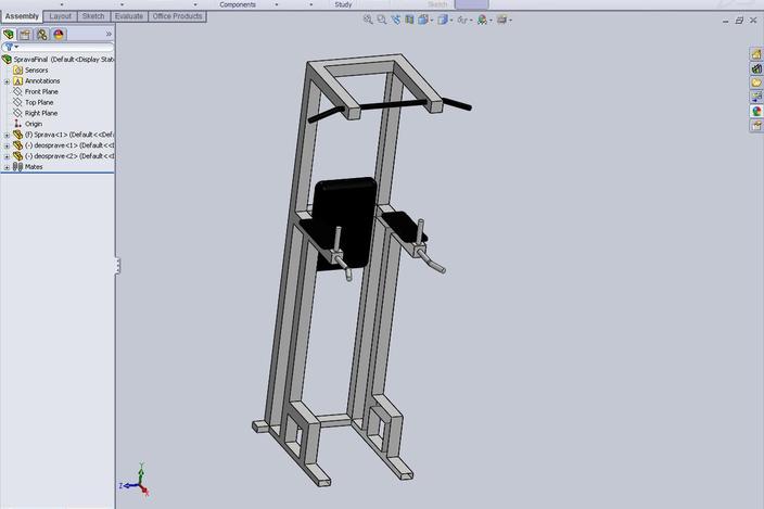 Gym equipment - SOLIDWORKS - 3D CAD model - GrabCAD