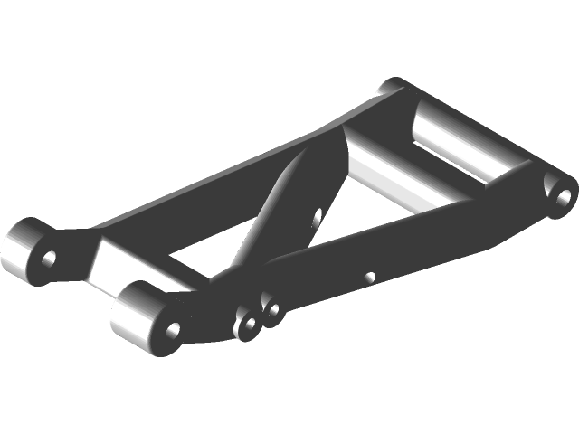 Asc9781 Hard Team Associated B4 B44 Rear Arms Rc Model Vehicle Parts