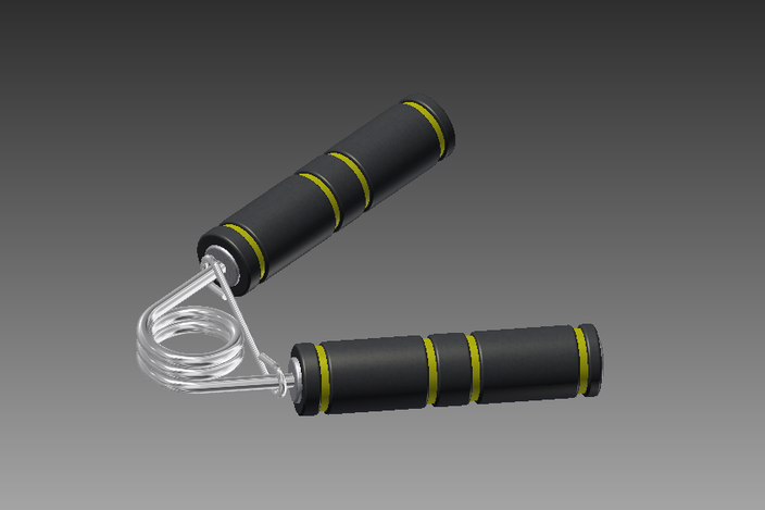 Hand springs - AutoCAD, Autodesk Inventor, STEP / IGES, Other - 3D CAD ...