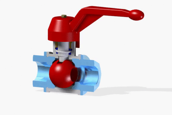 Ball valve - STEP / IGES, SOLIDWORKS, Other - 3D CAD model - GrabCAD