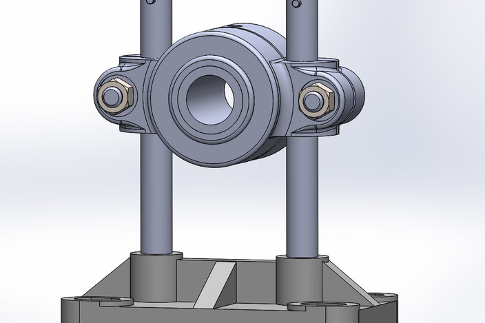 Adjustable Mid Bearing - SOLIDWORKS - 3D CAD model - GrabCAD