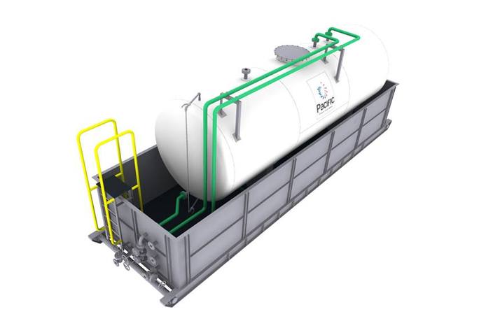 Biodiesel storage tank UL-142 - - 3D CAD model - GrabCAD