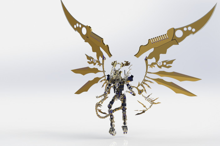 Golden Tech-Angel - SOLIDWORKS, Other - 3D CAD model - GrabCAD