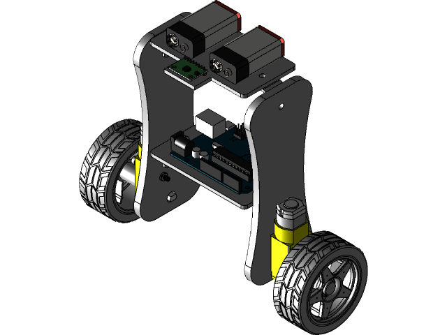 New Stm32 Self Balancing Robot Car With Brushless Motor Open Source ...