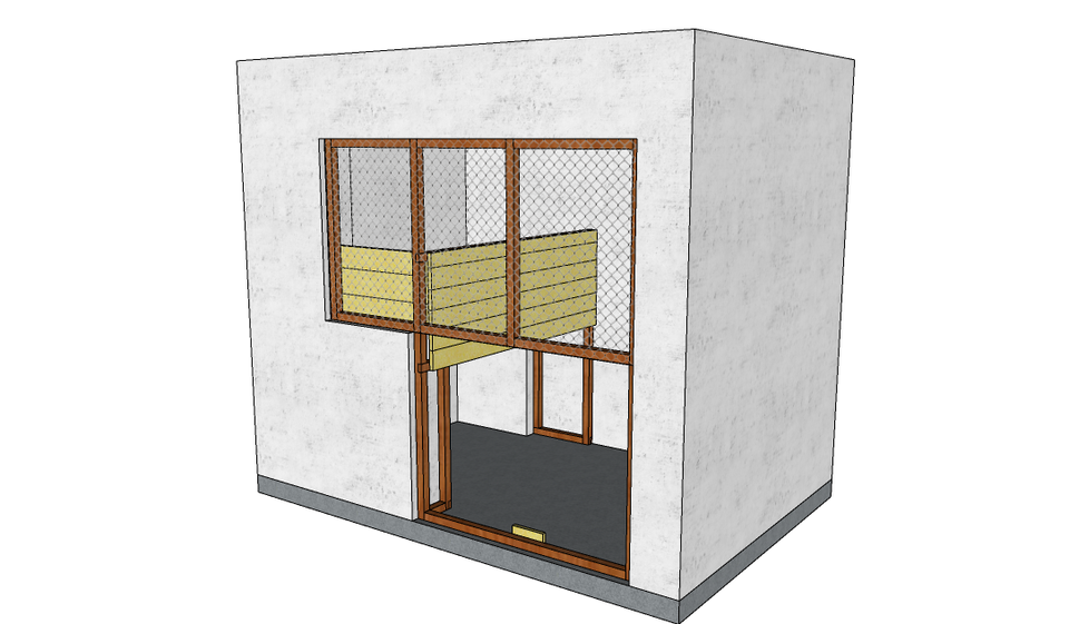 chicken coop | 3D CAD Model Library | GrabCAD