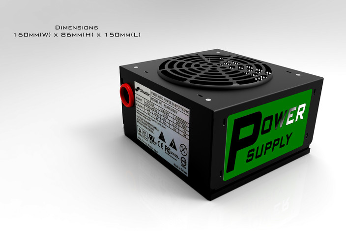power supply unit case - STEP / IGES, SOLIDWORKS - 3D CAD model - GrabCAD
