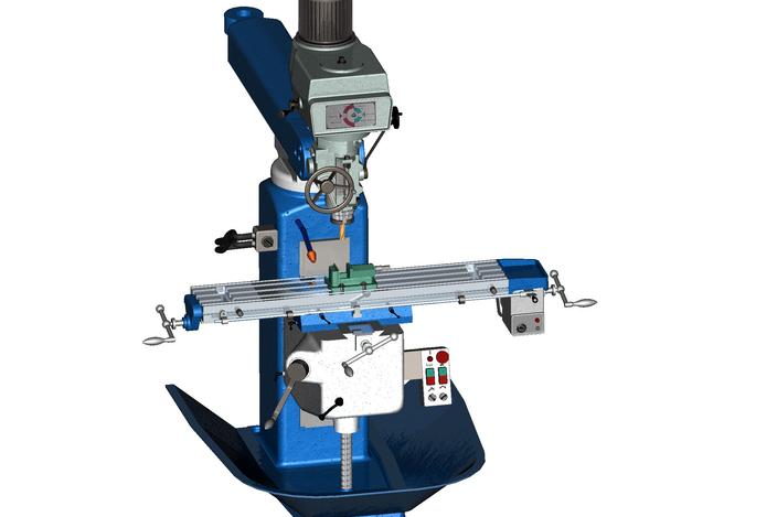 Fresadora Convencional - Milling machine