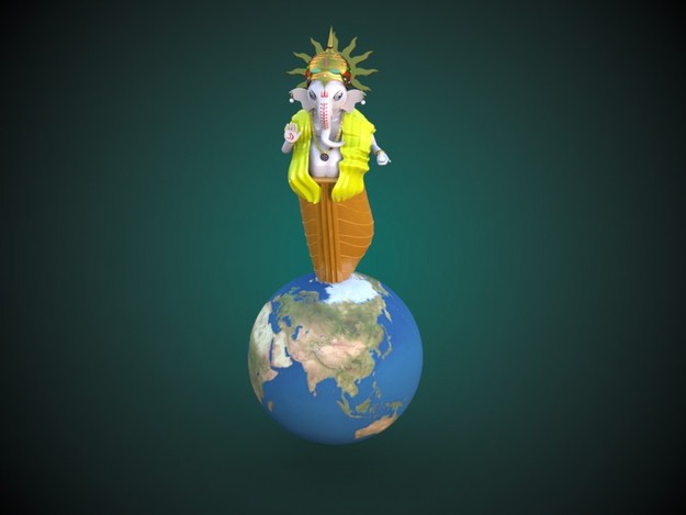 God Ganesh - STL, SOLIDWORKS - 3D CAD model - GrabCAD