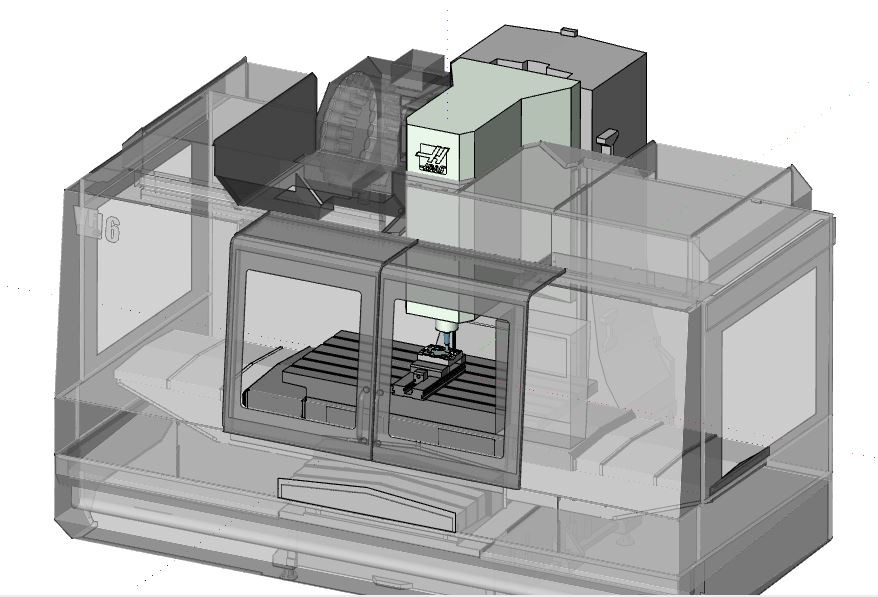 Haas VF 6 | 3D CAD Model Library | GrabCAD