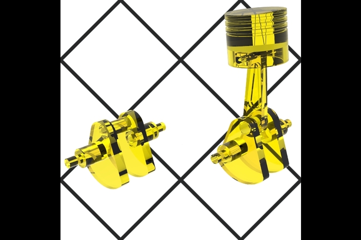 PISTON CYLINDER - SOLIDWORKS - 3D CAD model - GrabCAD