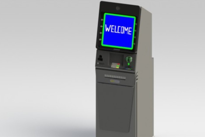 ATM Machine - SOLIDWORKS - 3D CAD model - GrabCAD