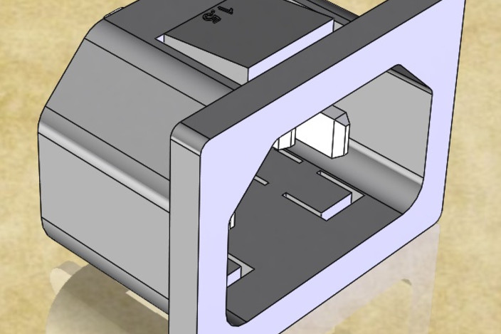 AC Power Socket - SOLIDWORKS - 3D CAD model - GrabCAD