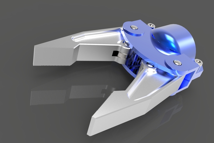 Mechanical claw - Other, SOLIDWORKS - 3D CAD model - GrabCAD