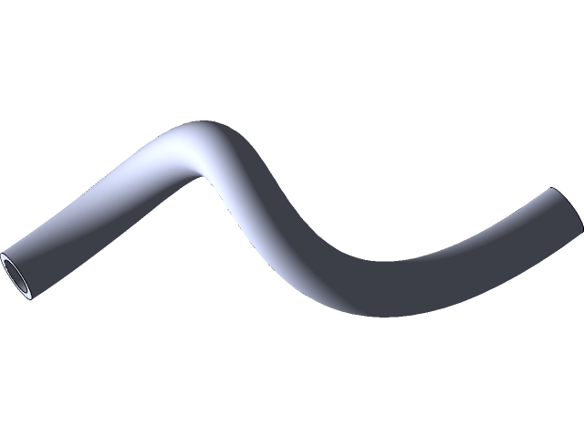 FLEXIBLE HOSE | 3D CAD Model Library | GrabCAD