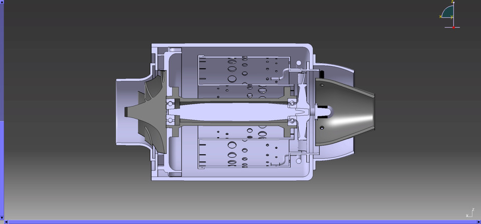 KJ-66 Micro Turbine Jet Engine 3D CAD Model Library GrabCAD, 58% OFF