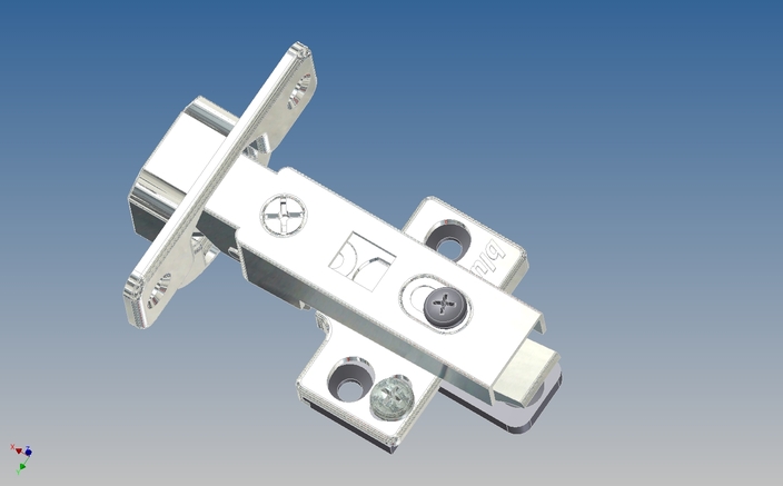 Cabinet Hinge fully concealed