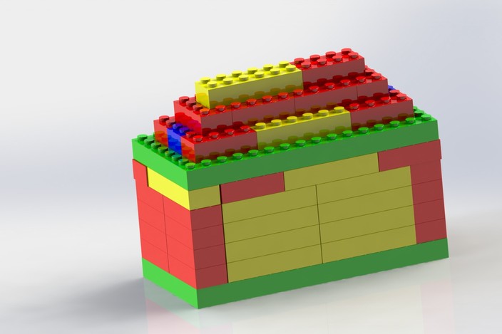 Lego House - SOLIDWORKS, Other - 3D CAD model - GrabCAD