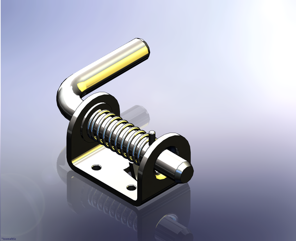 L Sping Latch Assembly