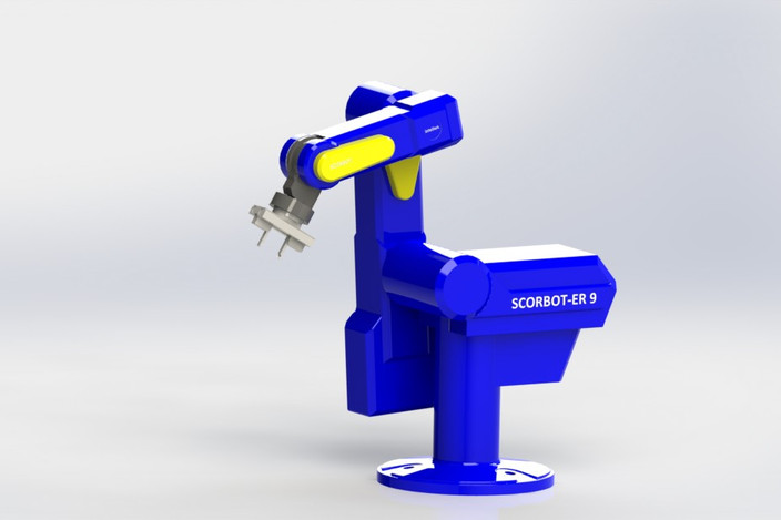 Scorbot ER09 Robot - STEP / IGES, SOLIDWORKS - 3D CAD model - GrabCAD