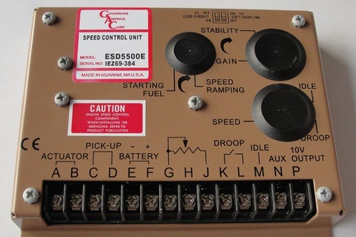 esd5500e engine speed controller