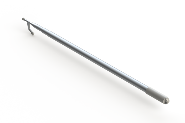 Telescopic boat hook Osculati 34.915.42 - SOLIDWORKS - 3D CAD model ...