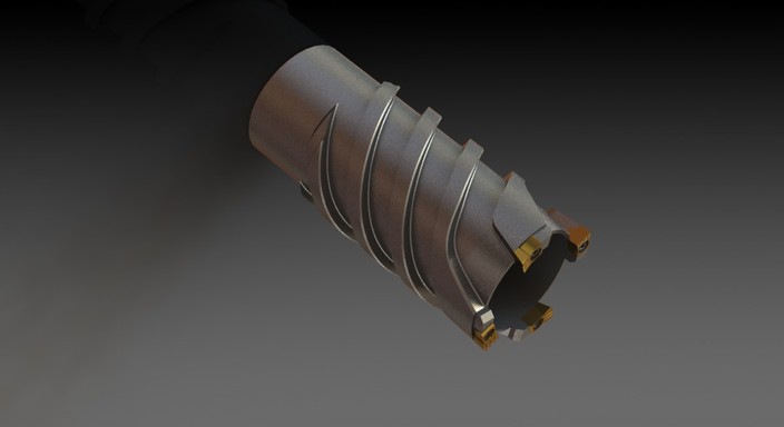 Trepanning drill.x_b - STL, SOLIDWORKS - 3D CAD model - GrabCAD