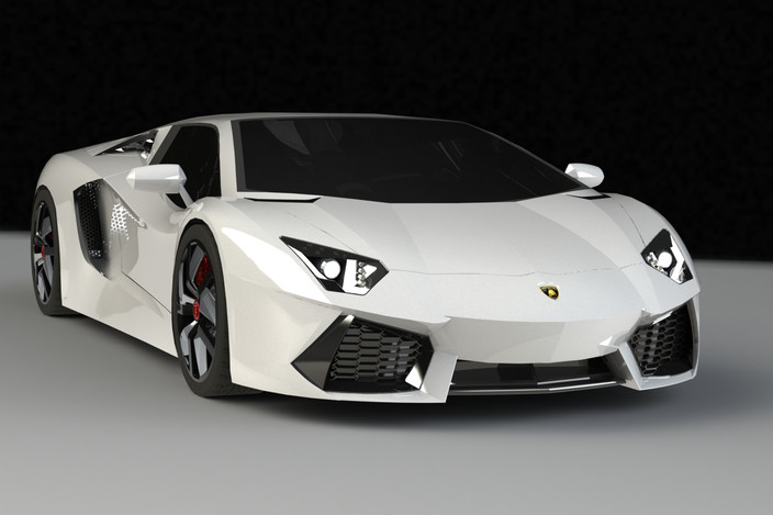Lamborghini Aventador - STEP / IGES, SOLIDWORKS - 3D CAD model - GrabCAD