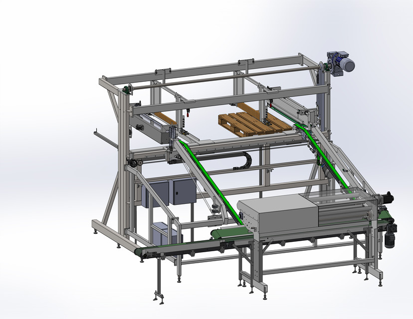 Timber Stacker | 3D CAD Model Library | GrabCAD