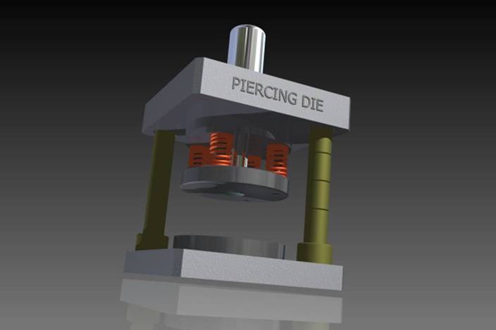 PIERCING DIE - - 3D CAD model - GrabCAD