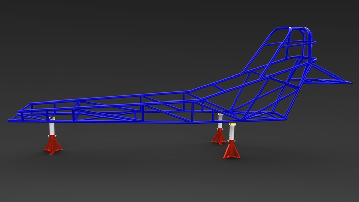 Top Fuel Funny Car Interior