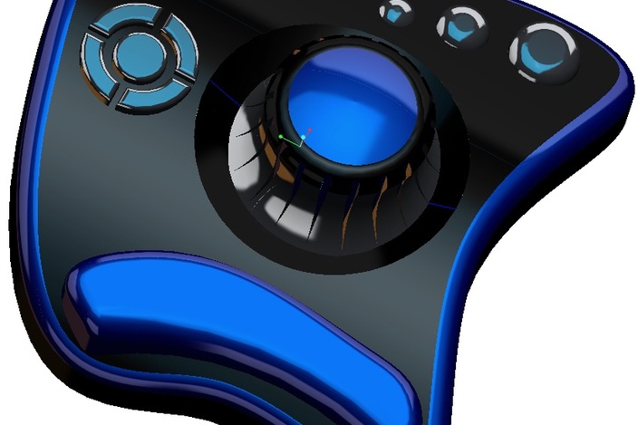 Space Mouse Design - Pro/Engineer Wildfire - 3D CAD model - GrabCAD