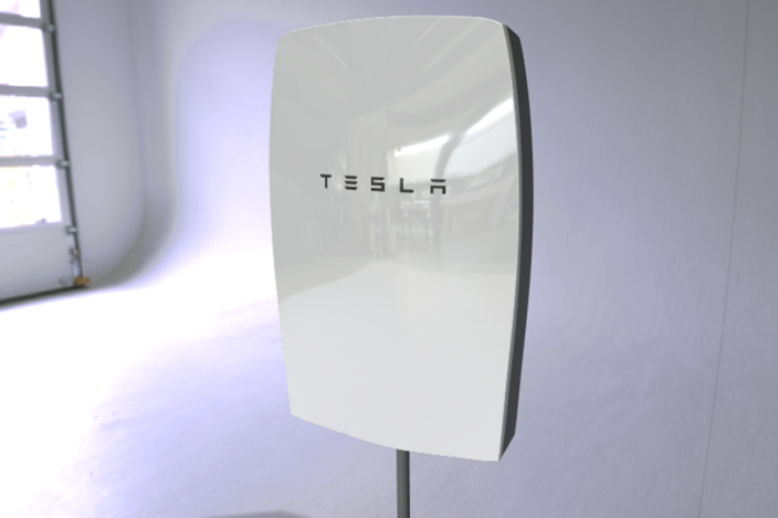 Tesla Power Wall- Home Battery - STEP / IGES - 3D CAD model - GrabCAD
