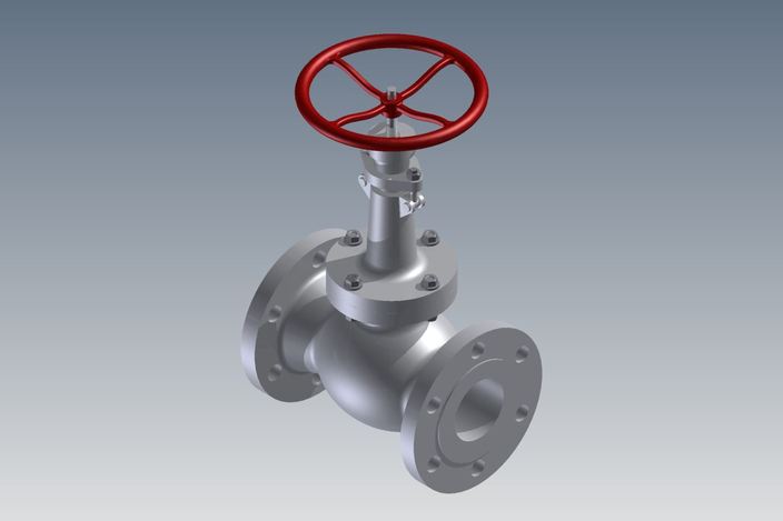 Globe Valve - Autodesk Inventor, STEP / IGES, Other - 3D CAD model ...