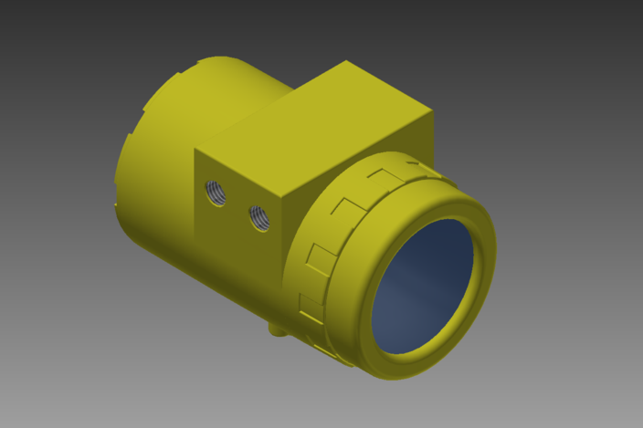 Flow Meter Reader - STEP / IGES - 3D CAD model - GrabCAD