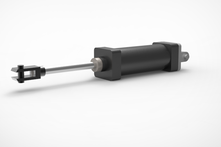 Festo Cylinder - STEP / IGES, SOLIDWORKS - 3D CAD model - GrabCAD